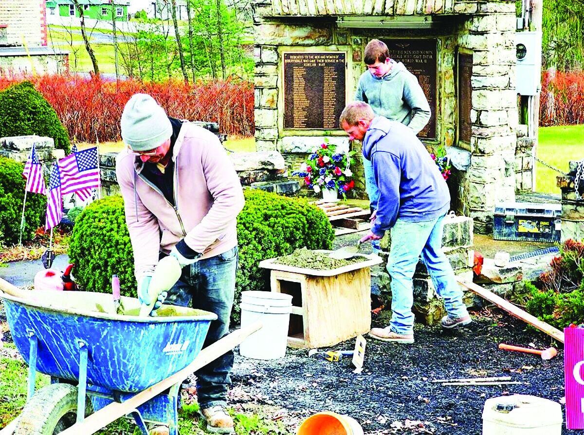 Work on Honor Roll repairs is underway | Local News | bedfordgazette.com