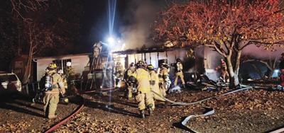 Late night fire engulfs Saxton residence | Local News | bedfordgazette.com