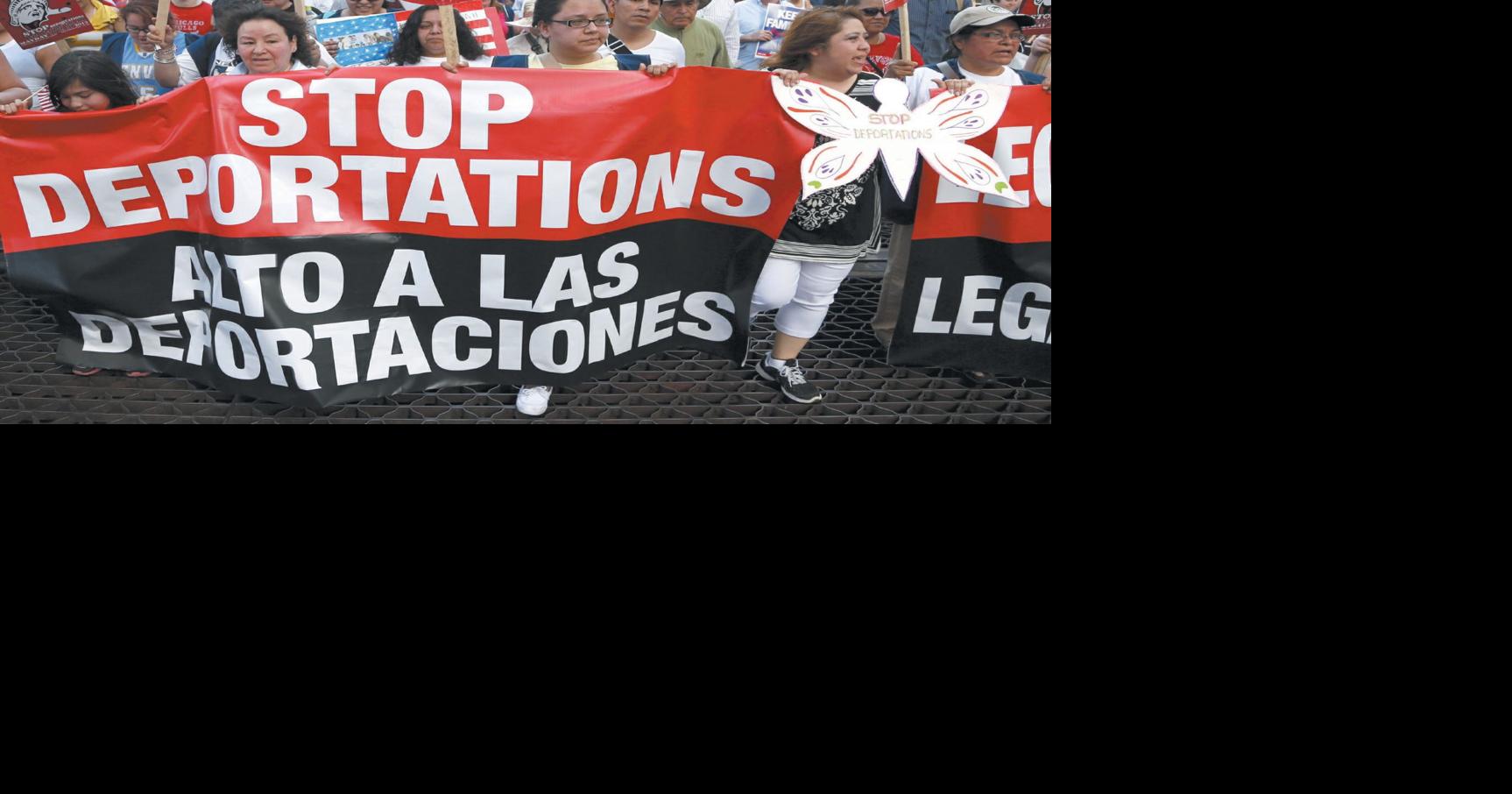 May Day marked by immigration rallies | Archives | bedfordgazette.com