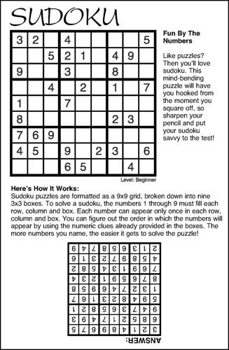 Sudoku | Sudoku | bedfordgazette.com