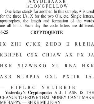 Cryptoquote | Local News | bedfordgazette.com