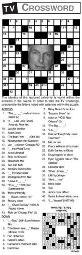 TV CROSSWORD | Local News | bedfordgazette.com