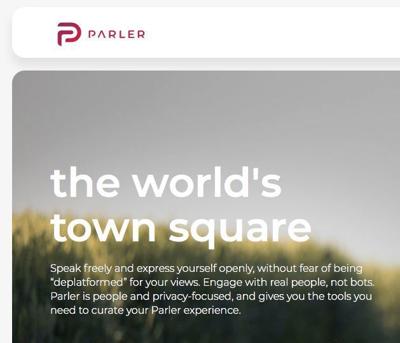 A push to Parler?: Social media site promotes 'free speech and unbiased ...