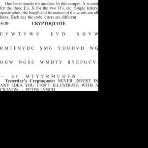 Cryptoquote | Local News | bedfordgazette.com