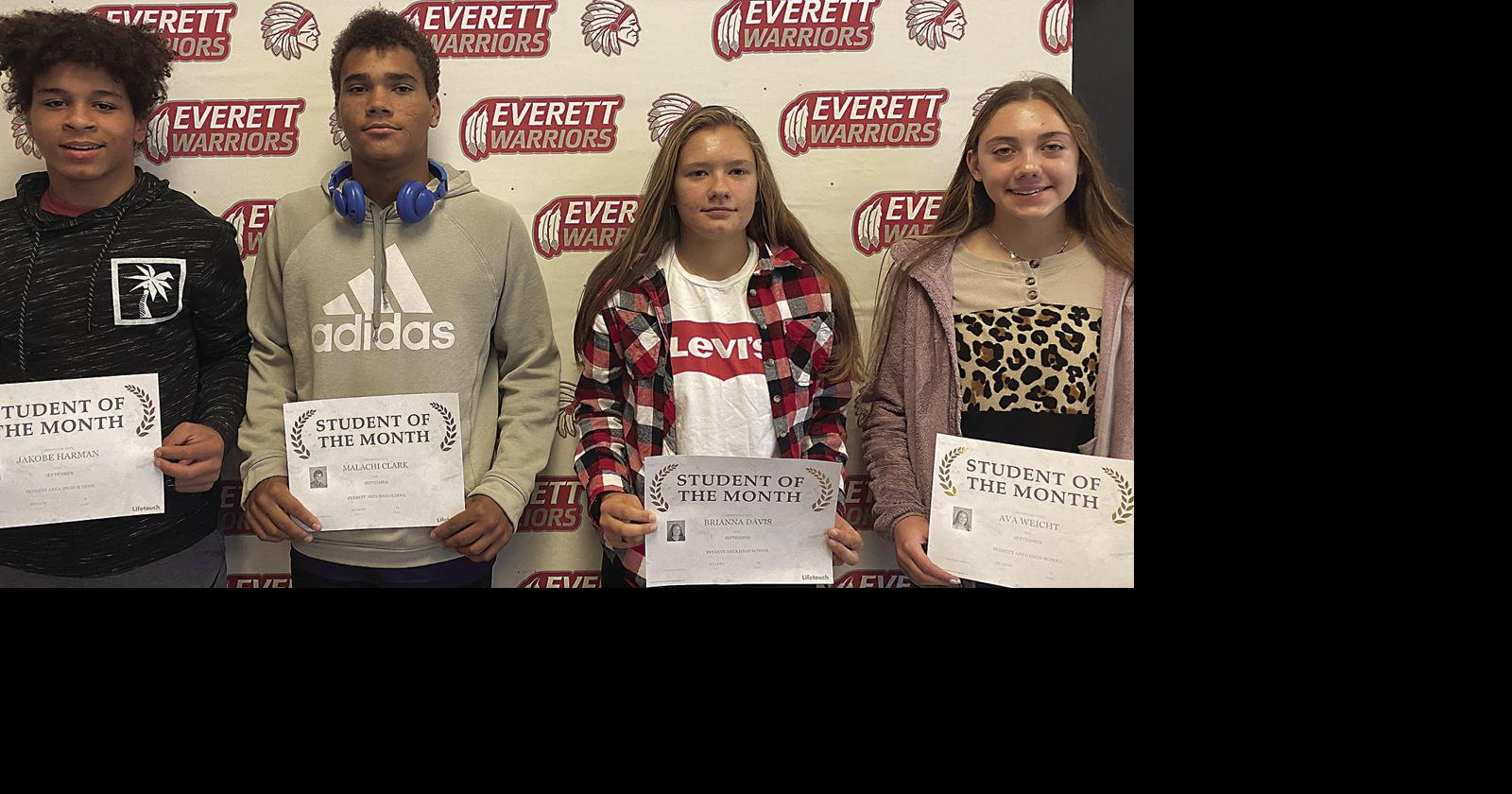 Everett Warriors of Month named | News | bedfordgazette.com