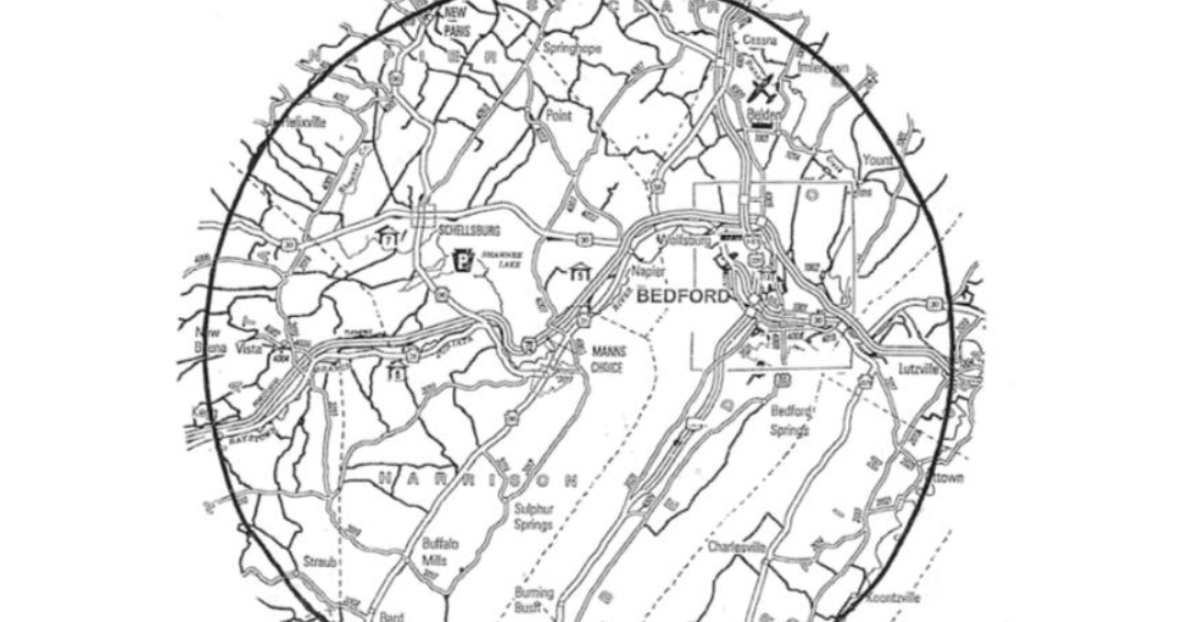 Map of the Bird Watch Area | Local News | bedfordgazette.com