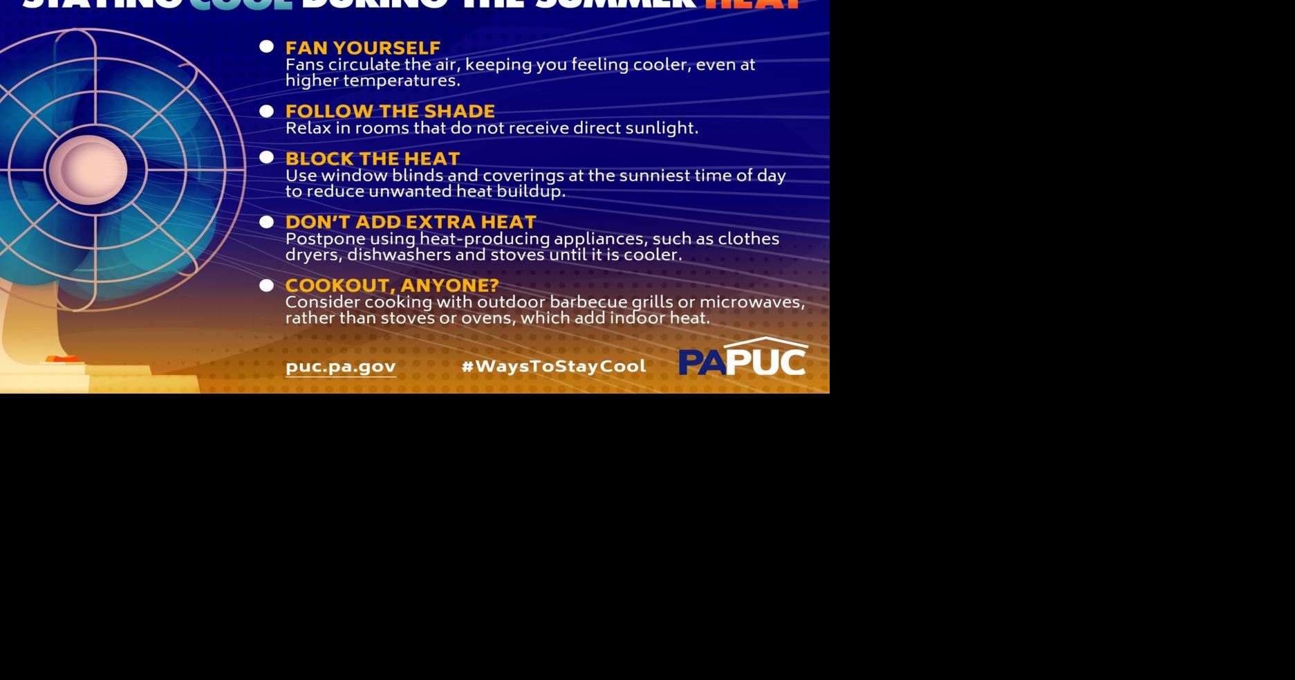 Tips to help beat the heat | Local News | bedfordgazette.com