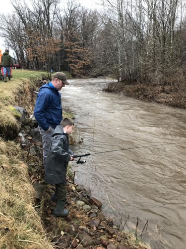Youth fishers show up despite cold, rain. | Local News | bedfordgazette.com