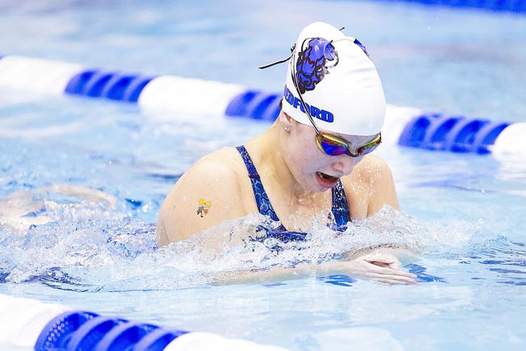 Bedford's Shackley swims to another D6-2A record | Local ...