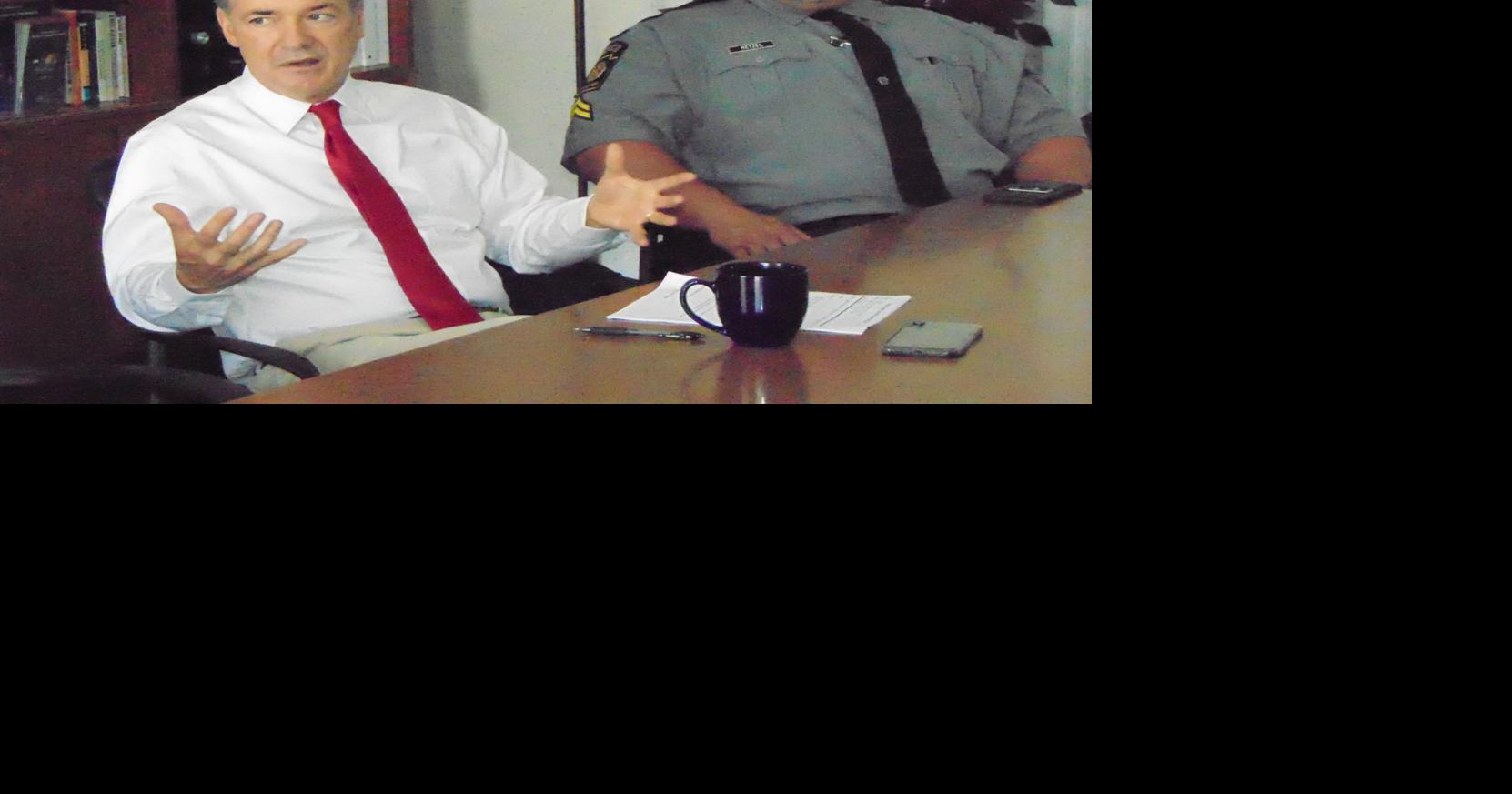 Joyce meets with local law enforcement to discuss drug epidemic | Local ...