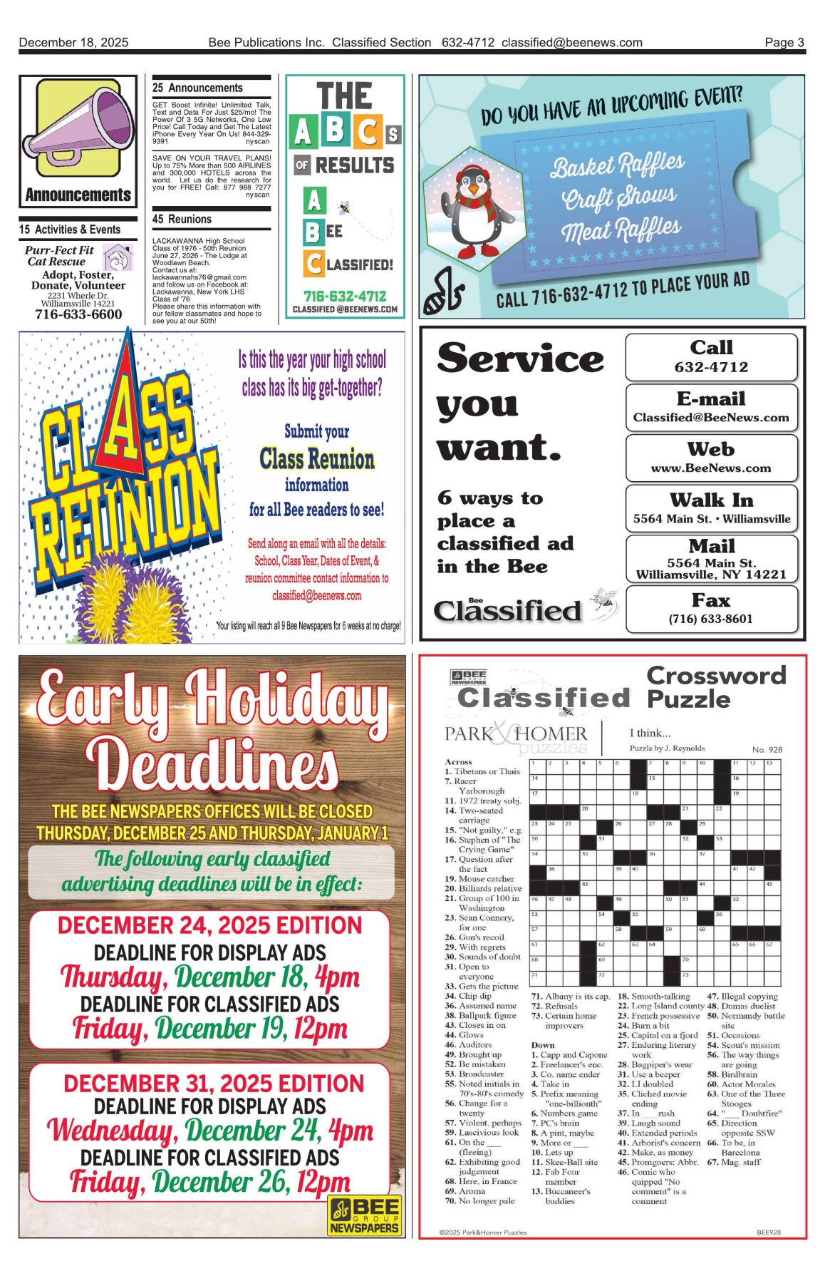 20251218-F-03 | Items For Sale | beenews.com