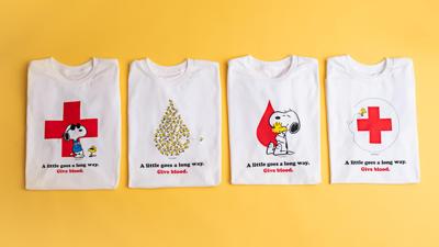 American Red Cross announces return of exclusive PEANUTS T-shirts for ...