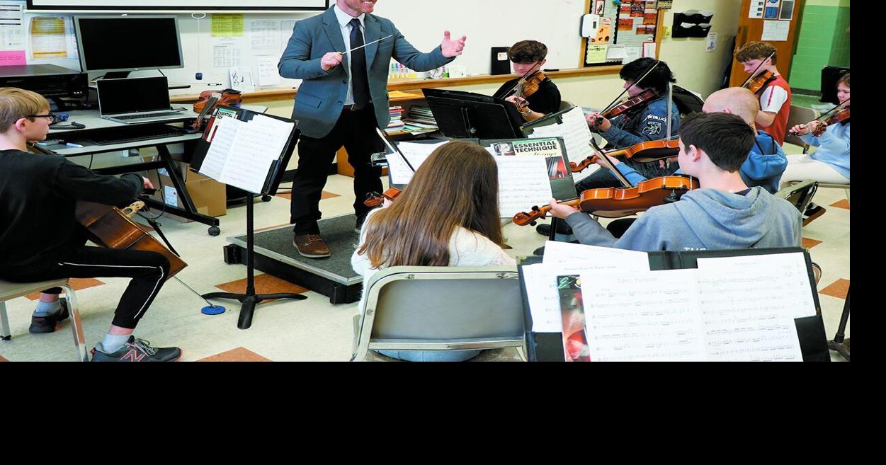 Amherst Middle School orchestra director receives 2026 BPO/ECMEA Award ...