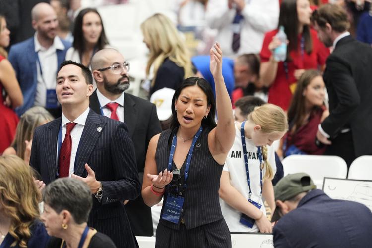 Trump, MAGA, Christian faithful honor Charlie Kirk at big memorial ...
