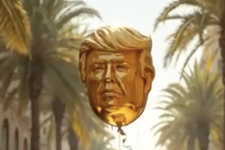 ‘Trump Gaza’ AI video features golden statue of Trump, money falling ...