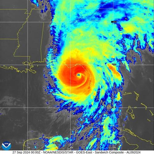 Hurricane Helene: Record storm surge at Florida beaches | Meteorology ...