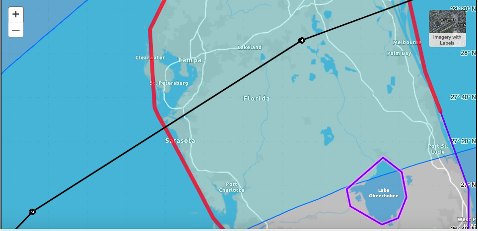 Hurricane Milton: All eyes on whether storm moves south of Tampa Bay ...