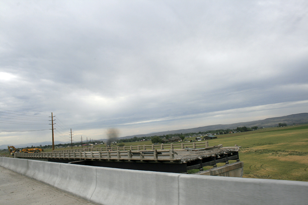 Bridge work nearing finish line at Three Forks, Manhattan | Local News ...