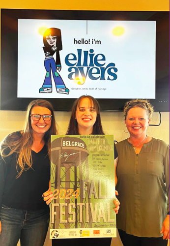 Meet the artist behind the Belgrade Fall Festival poster: Ellie Ayers ...