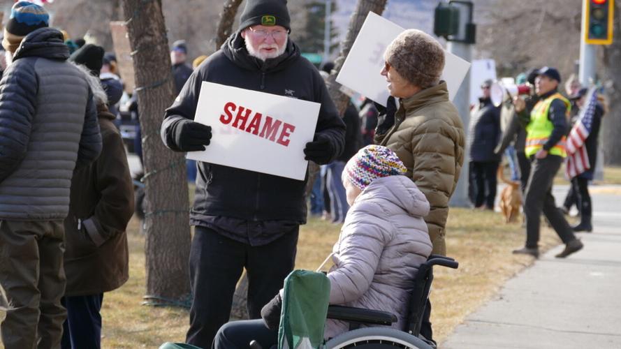 Nearly 300 protest against ICE in Livingston | State News | belgrade ...