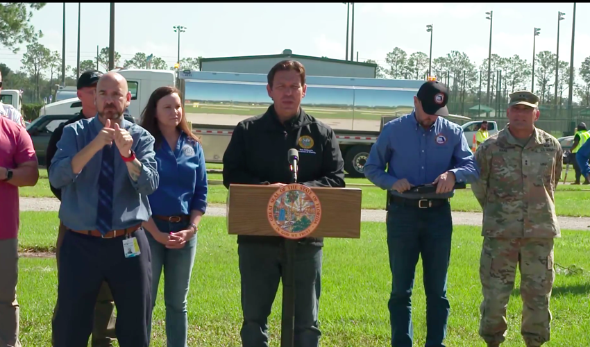Florida depots offer 10 free gallons of gas after hurricane ...