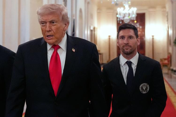 Messi meets Trump at the White House | Briefs | belgrade-news.com