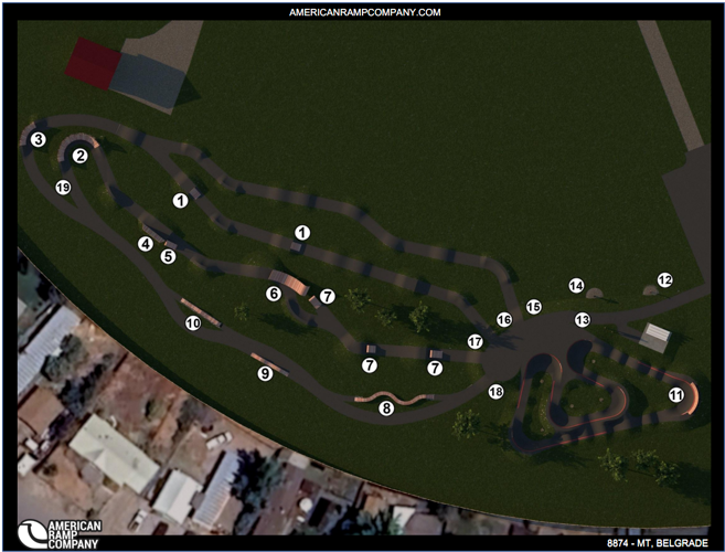 City approves contract for bike track | Local News | belgrade-news.com