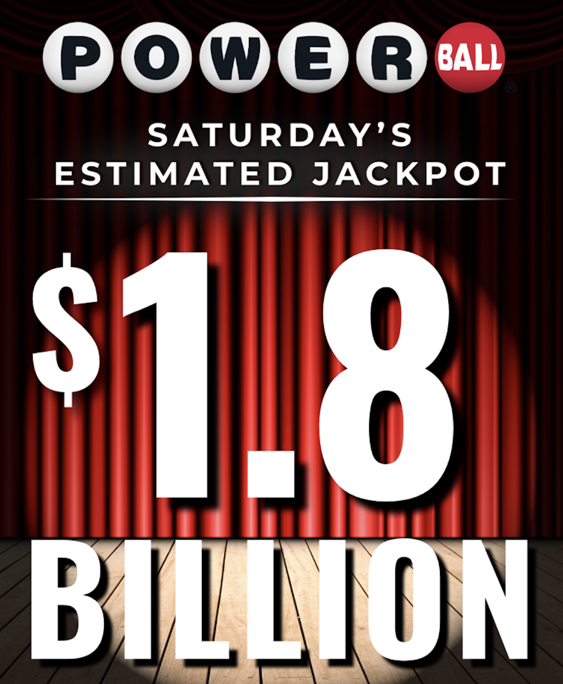Powerball jackpot hits $1.8 billion for tonight's lottery drawing | Local News | belgrade-news.com