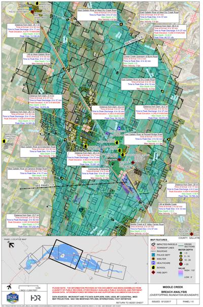 High water to flood through city if Hyalite Dam breaks | Municipal ...