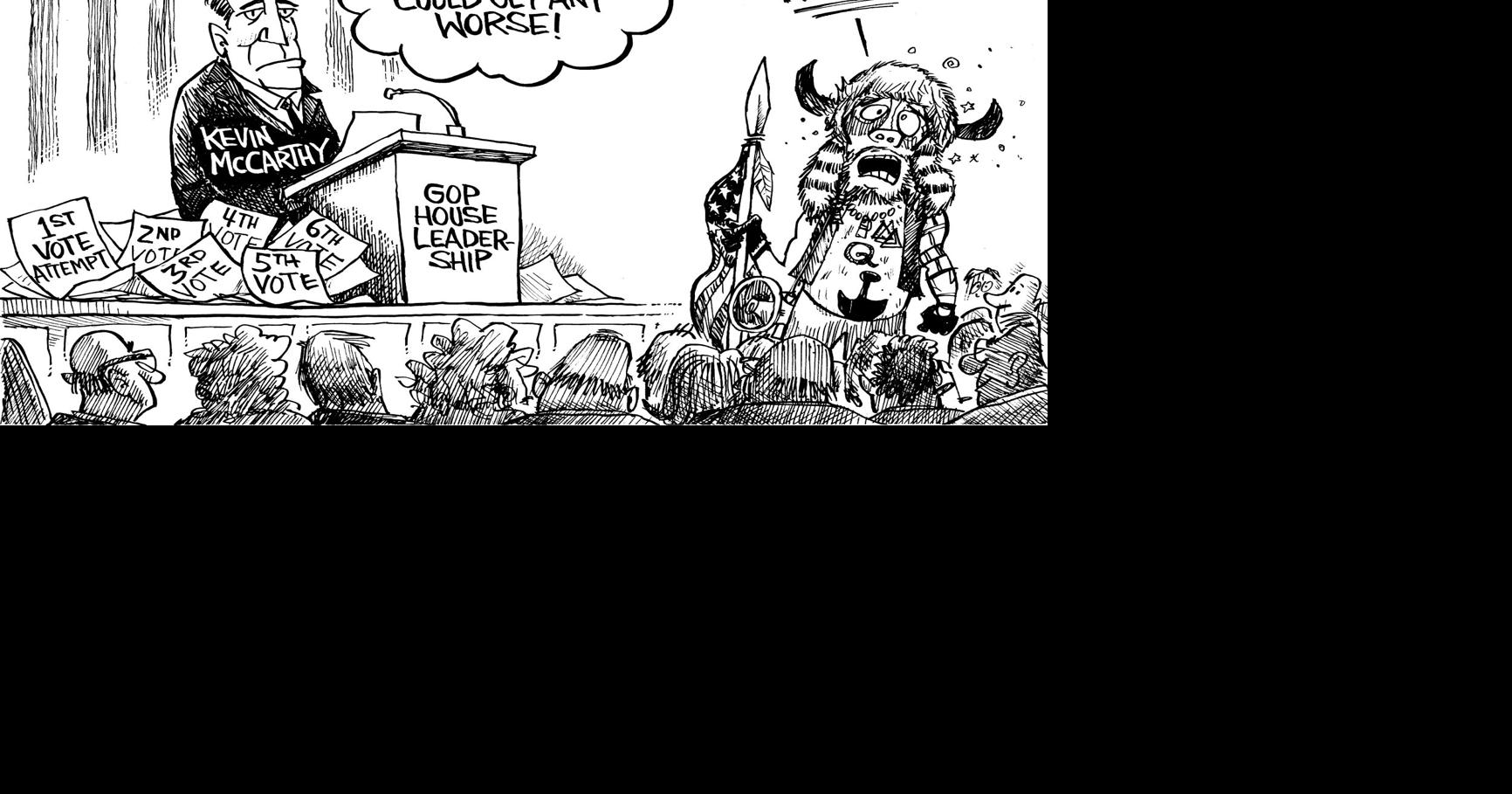 Editorial cartoon — Kevin McCarthy | Opinion | belgrade-news.com