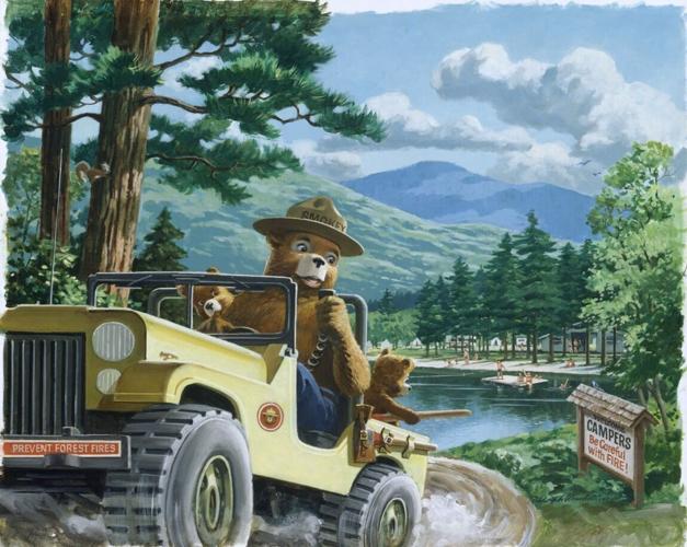 'Only YOU can prevent forest fires': Rudolph Wendelin Smokey Bear ...
