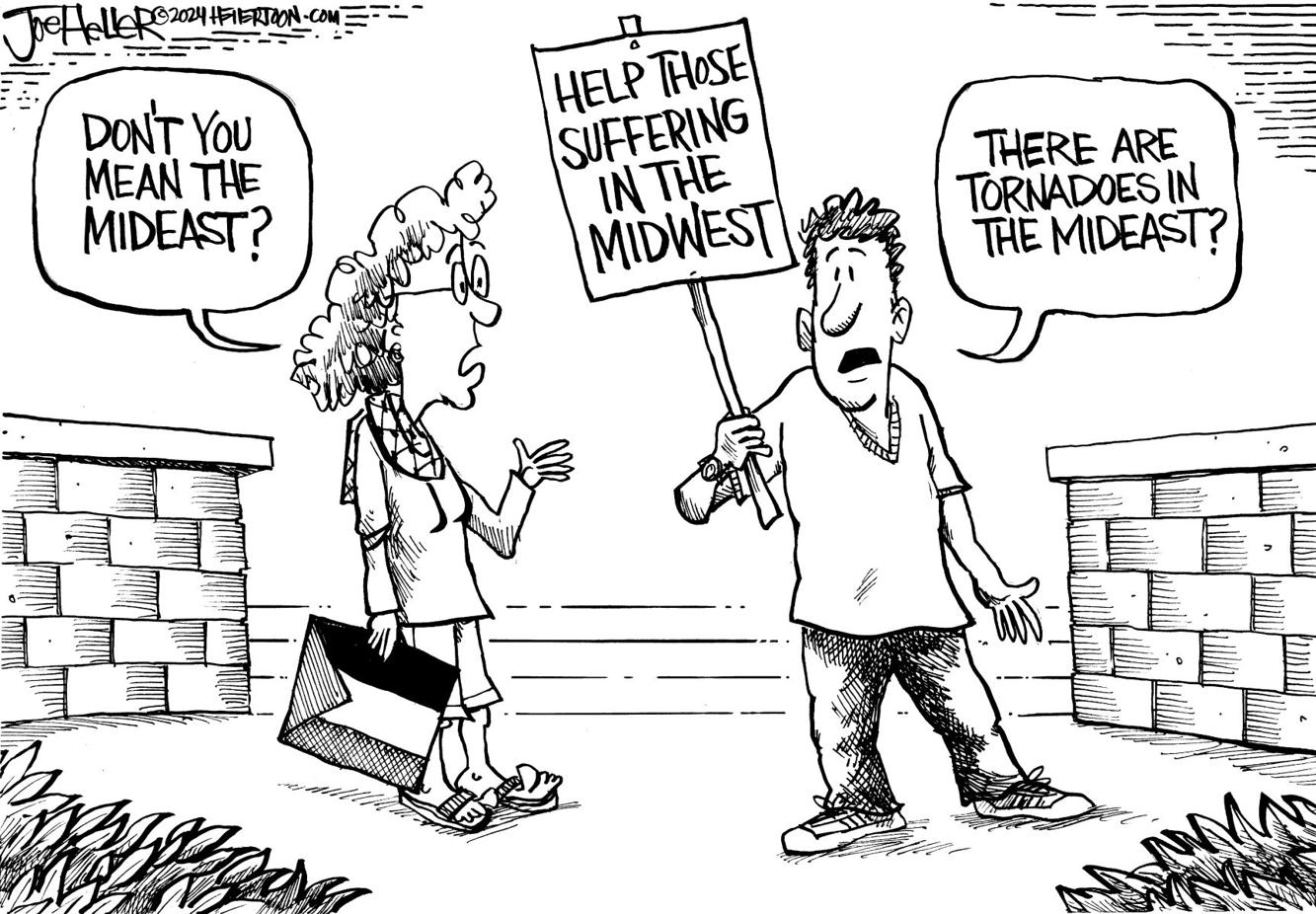 Editorial cartoon — Midwest Help | Community | belgrade-news.com
