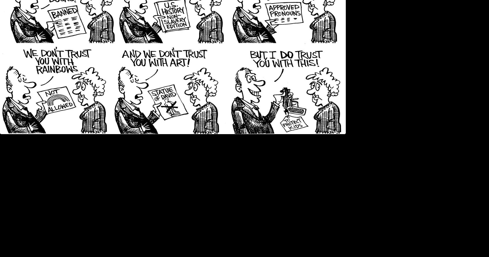 Editorial cartoon — Trust Teachers | Opinion | belgrade-news.com