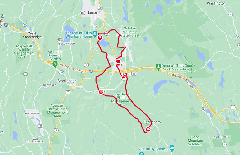 Take a ride from Lee Center to Tyringham Cobble this week | Biking ...