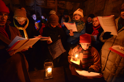 Sing carols by firelight at the historic 1753 House in Williamstown ...