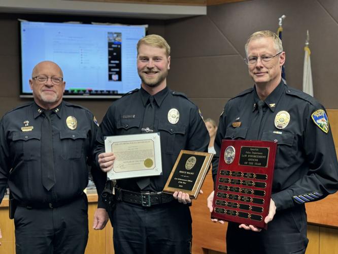 Patrolling with purpose: Officer Reece Walno recognized as Spearfish ...
