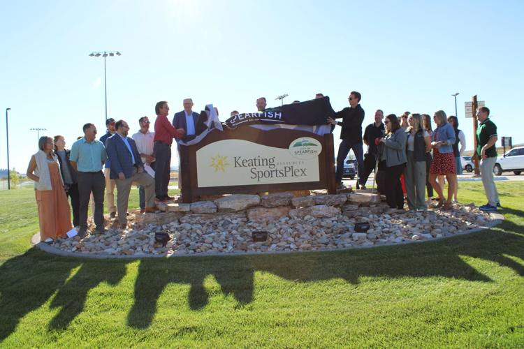Ribbon cutting officially marks the completion of the Keating Resources SportsPlex at Sky Ridge ...