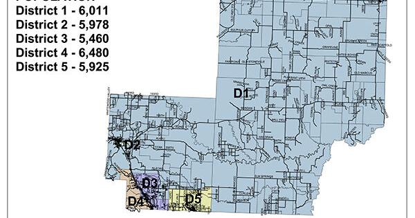 Meade County Commission approves redistricting map | Local News ...