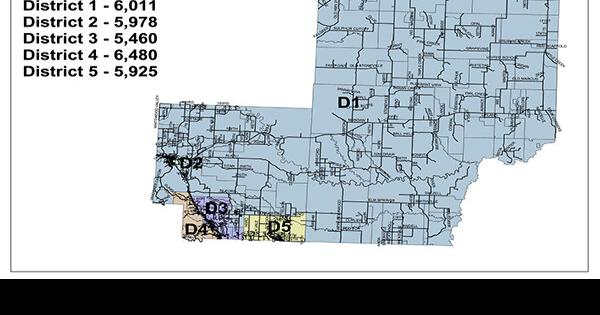 Meade County Commission approves redistricting map | Local News ...