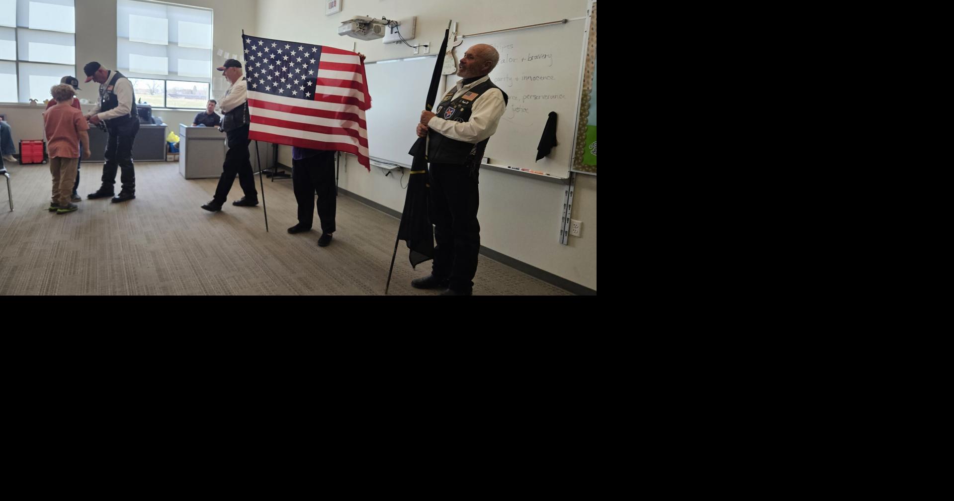 American Legion Auxiliary, Legion Riders host flag respect program ...