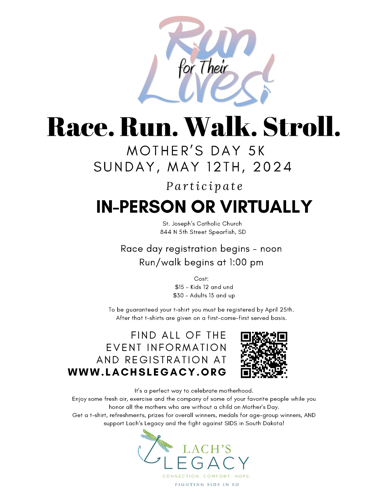 Run for their Lives May 12 | Local Sports | bhpioneer.com