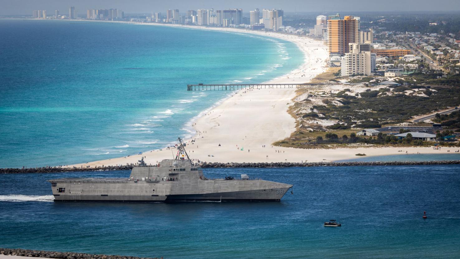 USS Pierre (LCS 38) commissions ‘under the bright Florida sky’ | Local ...