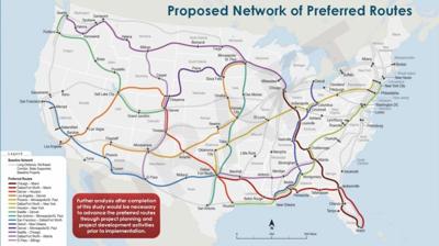 Latest Amtrak study maps include potential routes through Rapid City ...