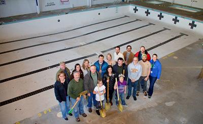 Handley Center officials break ground on $675,000 multi-use court ...