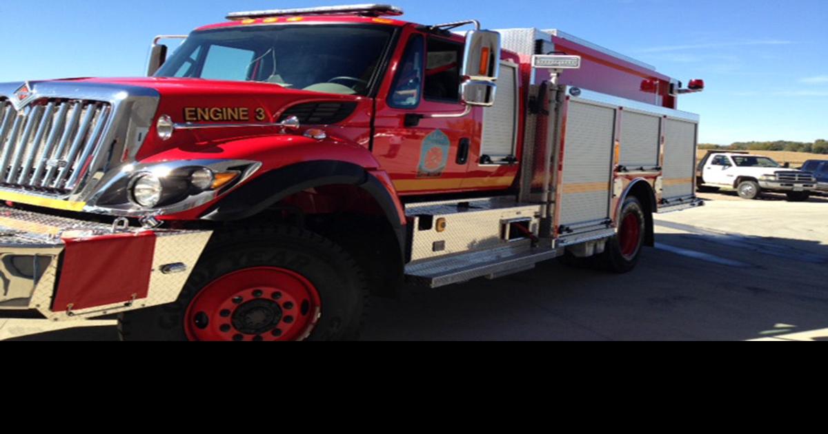 Lead firefighters receive new fire truck | Local News | bhpioneer.com