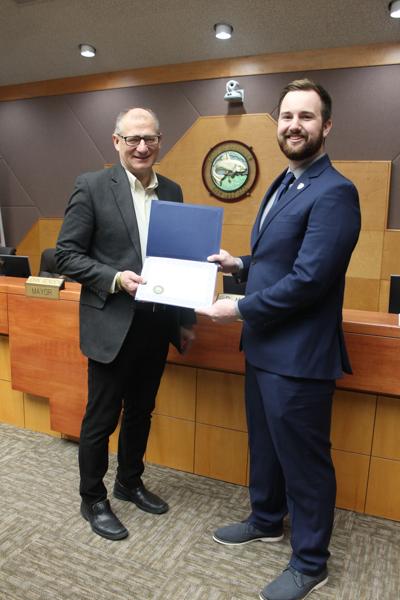 EMT turned officer: Max Crawford sworn in as Spearfish policeman ...