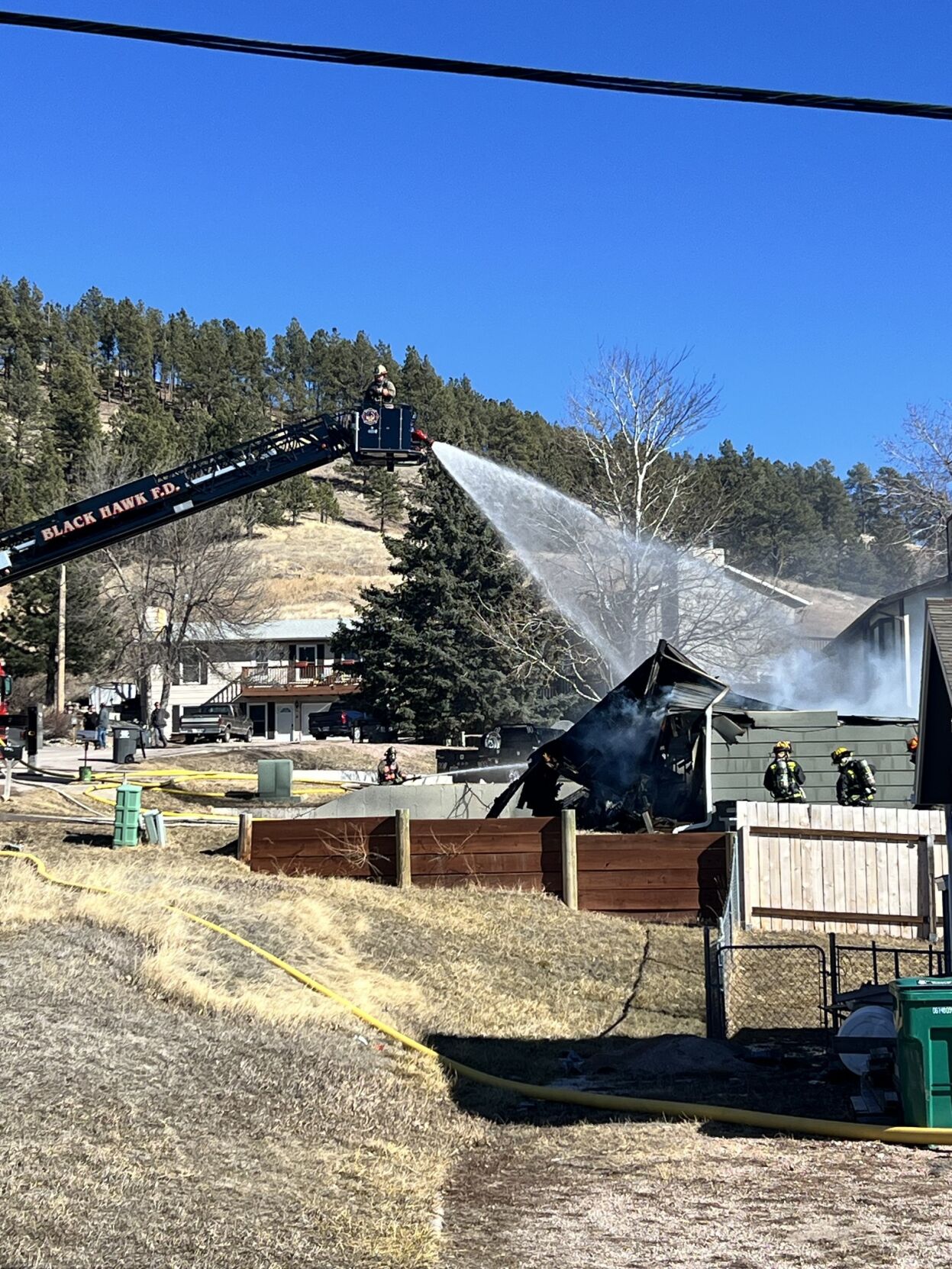 Fire destroys Black Hawk home | Local News | bhpioneer.com