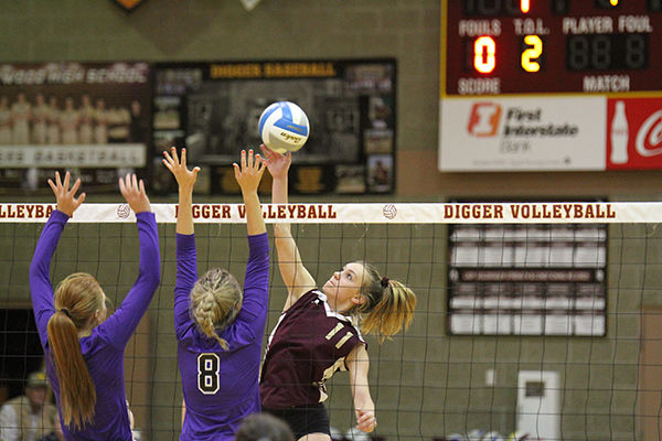 Golddiggers’ VB team swept at home | Local Sports | bhpioneer.com