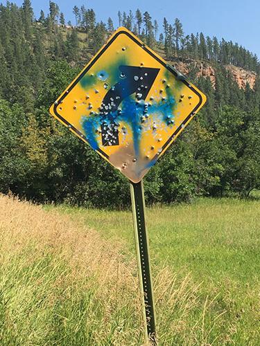 Gunshot signs can cost county $1,500 a year | Local News | bhpioneer.com