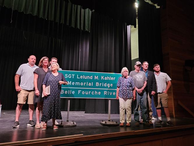 Bridge over Belle Fourche River dedicated to fallen Belle Fourche ...